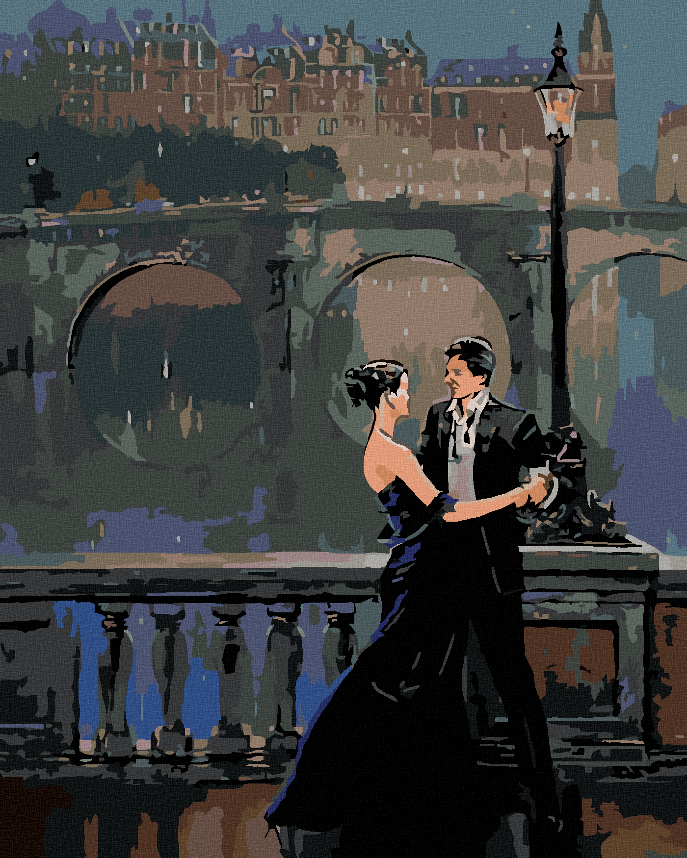 Malen nach Zahlen - TANZ UNTER LATERNE - zuty.de – ZUTY AT